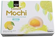 Amazon.com: Japanese Custard Mochi - Lemon Flavor- Japanese Mochi 168g ...