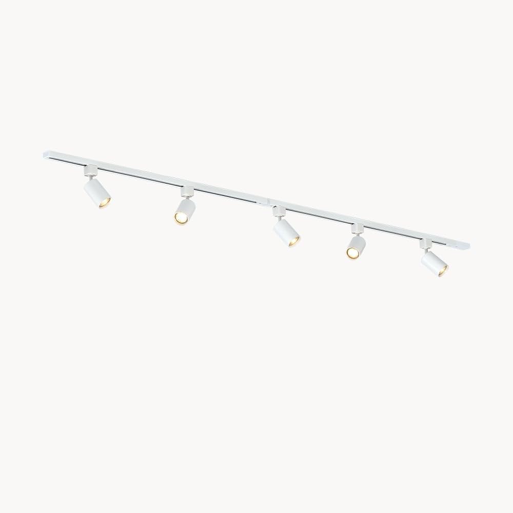 Qub Focus III - Spots et Rails de Spots - Blanc - GU10-200cm - 5 Spots ...