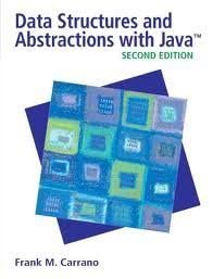 Data Structures and Abstractions with Java 2nd (second) edition: Frank ...