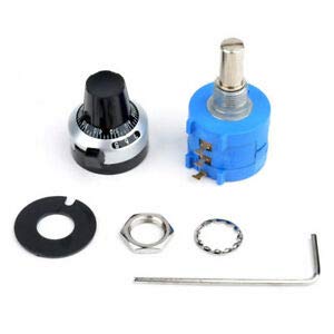 BIG BOOM® 10K Ohms Potentiometer 10 Turns 1~125°C 2W 10KΩ Precision ...