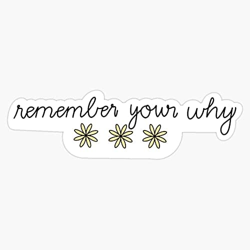 Amazon.com - "Remember your Why" Sticker Sticker Bumper Sticker Vinyl ...