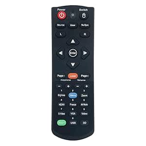 BR-5046L Replaced Remote Control fit for Optoma Home Theater System DLP ...