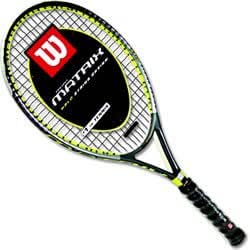 Amazon.com : Wilson Matrix Tennis Racquet (EA) : Advanced Tennis ...