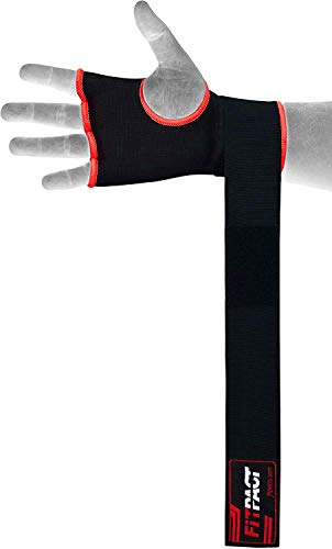 FITPACT Boxing Inner Gloves Inner Mitts Knuckle Guards Muay Thai Padded ...