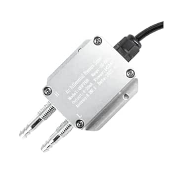 Pressure transducer Wind Air Differential Pressure Transmitter 0-10Kpa Pressure Sensor 4-20mA 0 ...