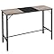 Amazon.com: HOOBRO Bar Table, 47.1" Rectangular Pub Table, Tall Counter Height Pub Table, Long ...