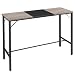 Amazon.com: HOOBRO Bar Table, 47.1" Rectangular Pub Table, Tall Counter ...