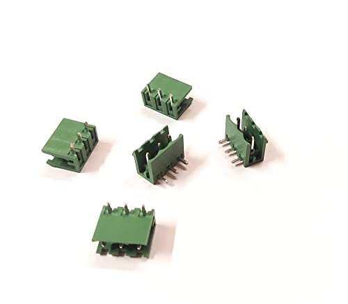 ERH India (Pack of 5) 5085 Plug in Type Screw Terminal Connector - 3 ...