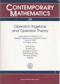 Buy Operator Algebras and Operator Theory: International Conference on ...