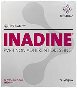 Inadine 9.5cm x 9.5cm (x10) : Amazon.co.uk: Health & Personal Care