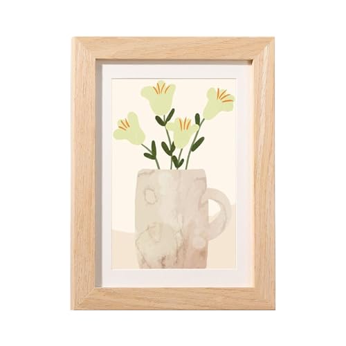 Amazon.com: Solid Wood Picture Frame Display Pictures Wood Photo Frame ...