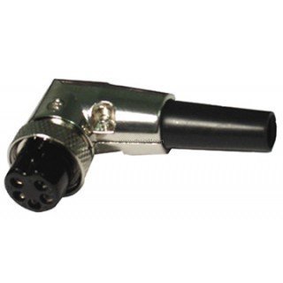 RIGHT ANGLE 5 PIN CB MICROPHONE PLUG : Amazon.in: Musical Instruments