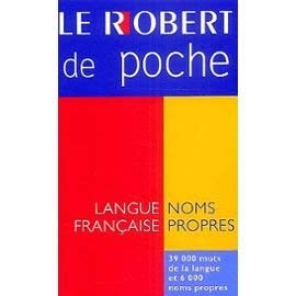 Micro Robert Poche Dictionnaire Des Noms Propres (French Edition ...