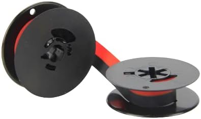 Universal Typewriter Ribbon, Black/Red Typewriter Ribbon, Twin Roller ...