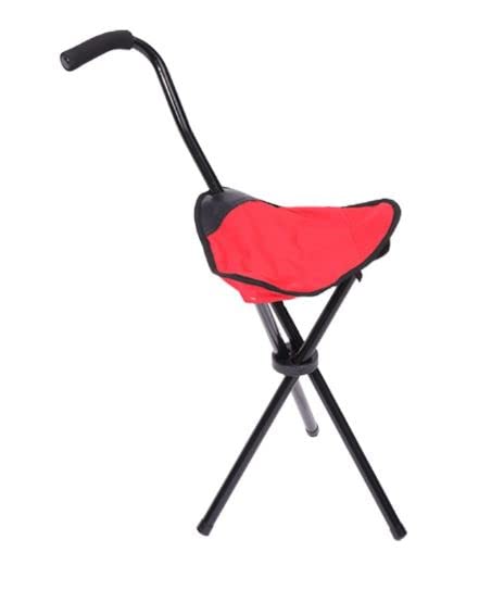 Glaceon Walking Stick Folding Cane Seat for Women Men with Heavy Duty ...