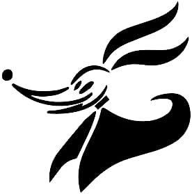 Amazon.com - Nightmare Zero Dog Sticker Vinyl Decal Notebook Car Window ...