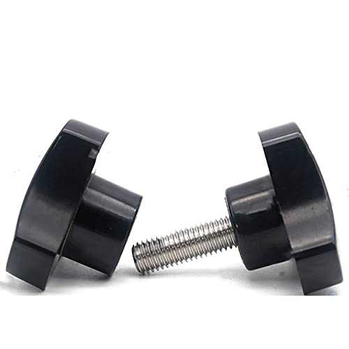 Star Knob Grip M12 x 100mm Male Thread Triangle Head Screw Clamping ...