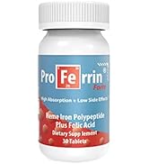 Amazon.com: Proferrin Clear 30ct | US Made heme Iron for high ...