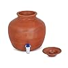 Buy The Kumbhar Terracotta Clay Water Pot 12 litres | Earthenware Pot ...