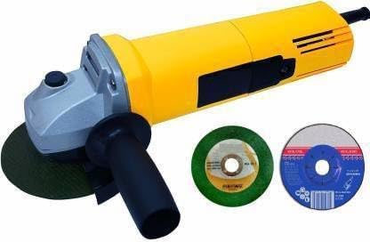 HYPER TREX Premium Electric Angle Grinder, 220V, 3 Amp, 1200W, with 2 ...