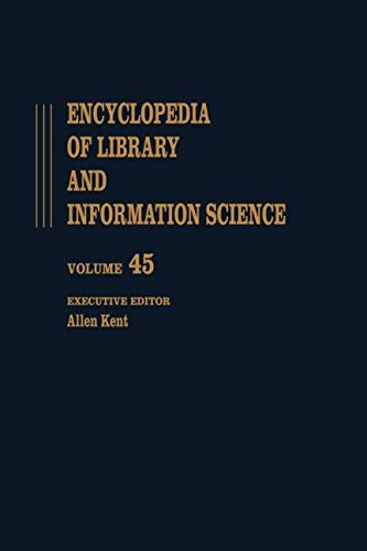 Amazon.com: Encyclopedia of Library and Information Science: Volume 45 ...
