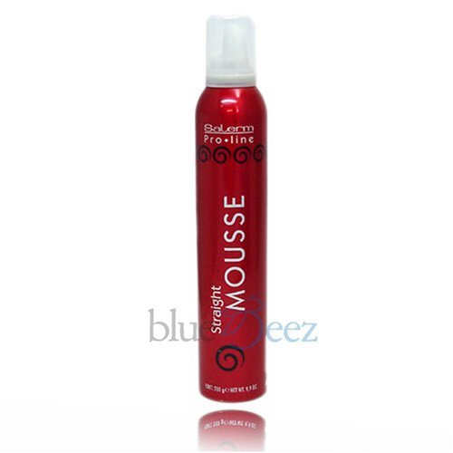 Salerm Pro Line Mousse Straight 9.9oz (w/Nail File) by Salerm : Amazon ...