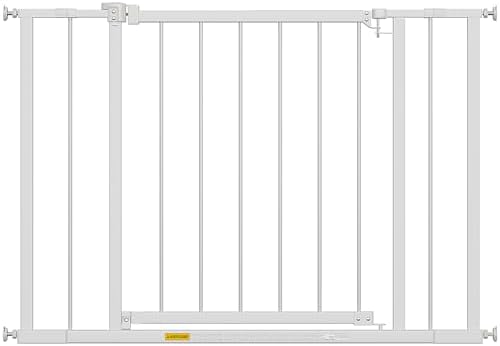 Amazon.com: BestPet 30”Tall Dog Gate for Stairs & Doorways, Fits 28.5 ...