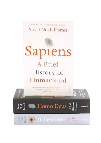 YUVAL NOAH HARARI 3 BOOKS BOXSET: Sapiens, Homo Deus, Book Lovers, & 21 ...