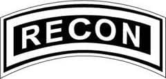 Amazon.com: Military, Us Army Recon Tab, Vinyl Car Decal, Multiple ...