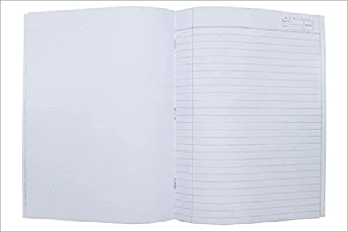 Craftwings Single Line Interleaf Notebooks | One Side Blank/Unruled ...