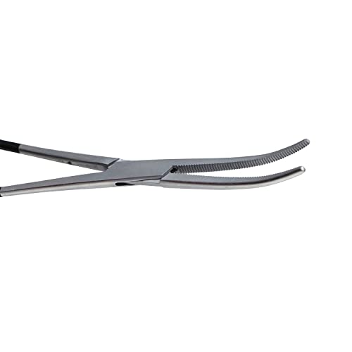 CRAZY SHARK Curved Fishing Forceps Stainless Steel Unhooking Hook ...