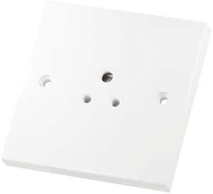 2 AMP 3 PIN ROUND PIN WALL SOCKET OUTLET LG9091 : Amazon.co.uk ...