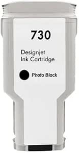 Amazon.com: Compatible 730 Pigment Dye Ink Cartridges for DesignJet T1600 T1600dr T1700 T1700dr ...