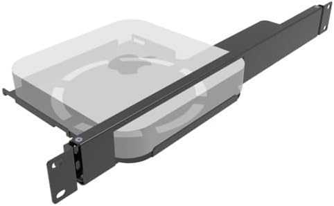 Amazon.com: JINGCHENGMEI 1U Mini Rack Mount for Apple Mac mini, 19-inch ...