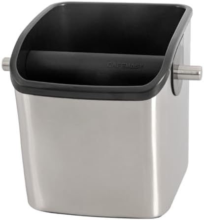 Amazon.com: Coffee Knock Box Stainless Steel, Apexstone Espresso Knock ...