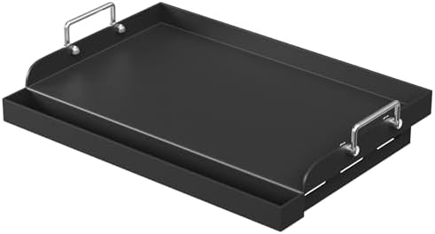 Amazon.com: Onlyfire Universal Cast Iron Cooking Griddle, Pre-Seasoned ...