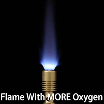 Fishing EN 417 Brass Lab Premium Bunsen Burner Designed for Screw Gas ...