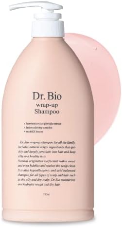Amazon.com : Dr. Bio Wrap-Up Shampoo (25.36oz/750ml)| Hydrating Mild ...