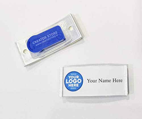 Chest Name Plate/Name Badge - Pack of 2 (Creator Store) : Amazon.in ...