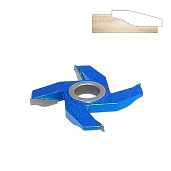 CO-CUTTNER Raised Panel Shaper Cutter Carbide Tipped 4-Wing Cabinet ...
