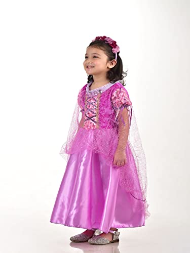 BookMyCostume German Princess Long Hair Fairytale Princess Kids Fancy ...