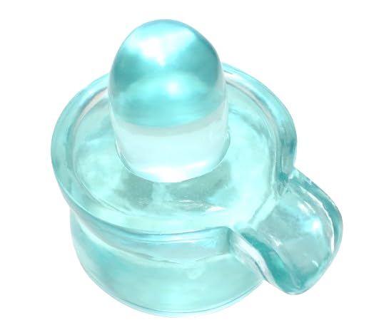 Buy Rajasthan Gems Shivling Statue Synthetic Glass Shiv Shiva Lingam ...