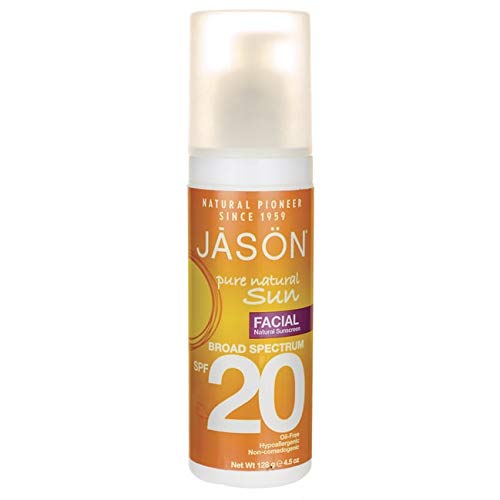 Amazon.com: Jason Sun Facial Sunscreen SPF 20 4.50 oz : Beauty ...