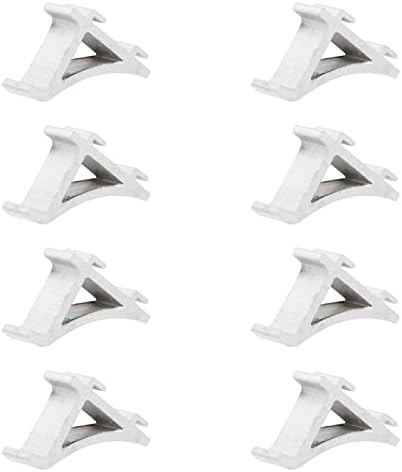 Amazon.com: DOITOOL 8Pcs Freezer Shelf Clips Freezer Cooler Shelf ...