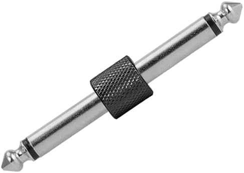 Amazon.com: YS0911 3 Pack Pedal Coupler 6.35mm 1/4 Male To Male Coupler ...