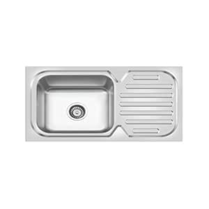 Cera Celebrity Junior Single Bowl Sinks with Drain Board B4512202 Matt ...