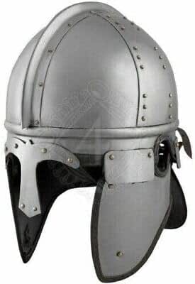 Amazon.com: Medieval Infantry Late Roman Ridge Helmet : Sports & Outdoors