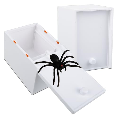 COLEESON Spider Prank Box, Spider in A Box Prank, Spider Scare Prank ...