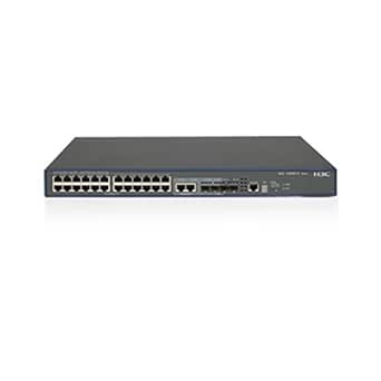 H3C S3600V2-28TP-SI Ethernet Switch 24-Port 100M Electrical Port + 2 Gigabit Optical Port Layer ...