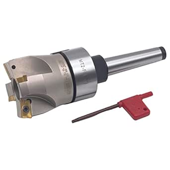 CME 2" 75° Indexable Face Mill w/ MT2 Arbor, APKT1604 Inserts Included ...